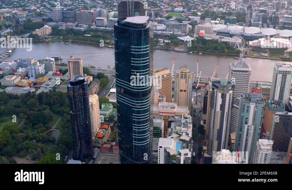 Brisbane Skytower At Margaret Street In Brisbane, Queensland - Tallest ...