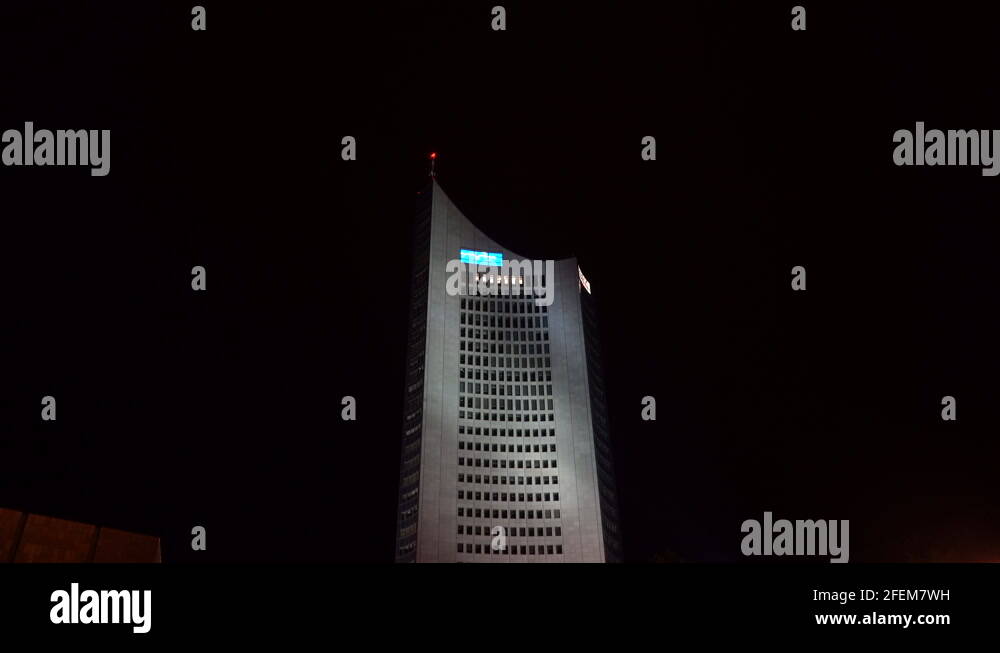 Panorama tower tower leipzig Stock Videos & Footage - HD and 4K Video ...