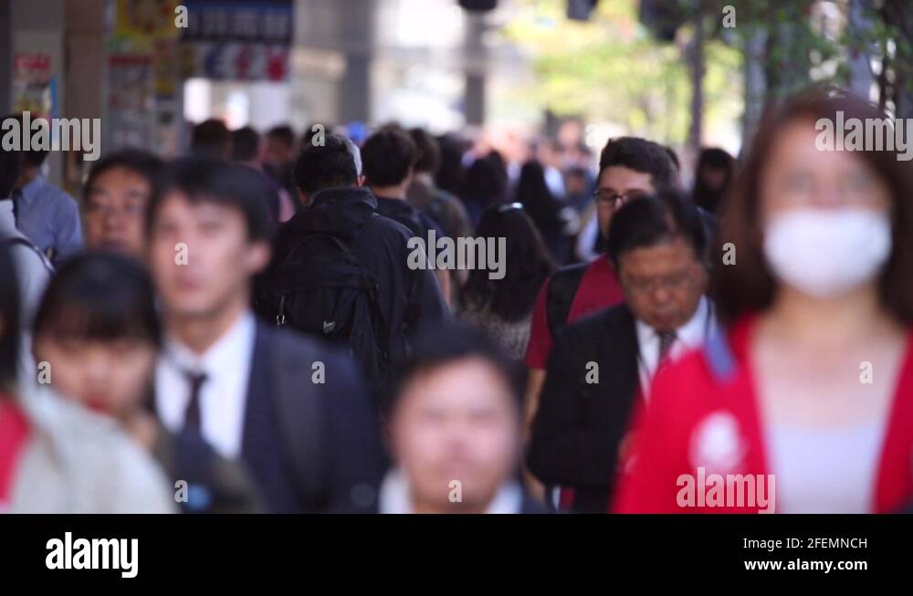 Japanese rush hour Stock Videos & Footage - HD and 4K Video Clips - Alamy