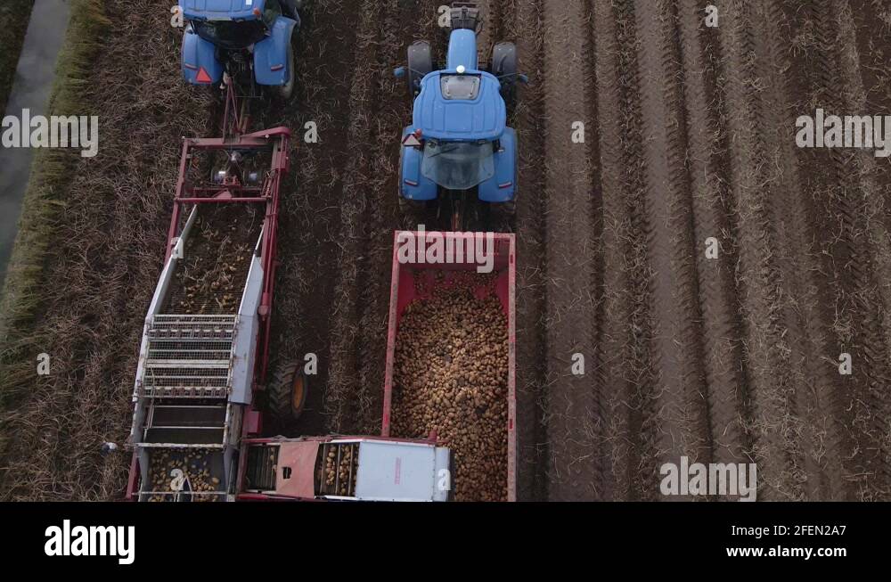 Potato harvester farming equipment Stock Videos & Footage - HD and 4K ...