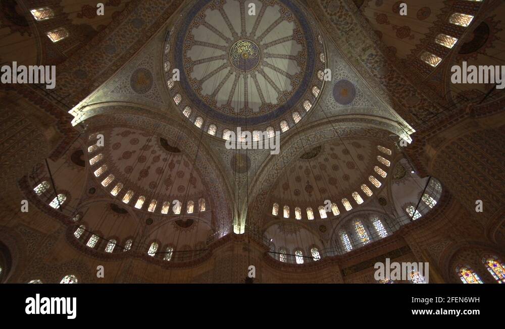 Blue mosque ceiling interior Stock Videos & Footage - HD and 4K Video ...
