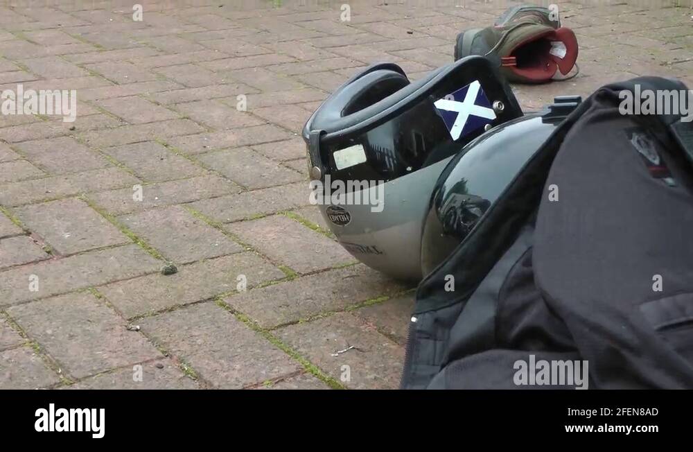 Biker crash helmet Stock Videos & Footage - HD and 4K Video Clips - Alamy