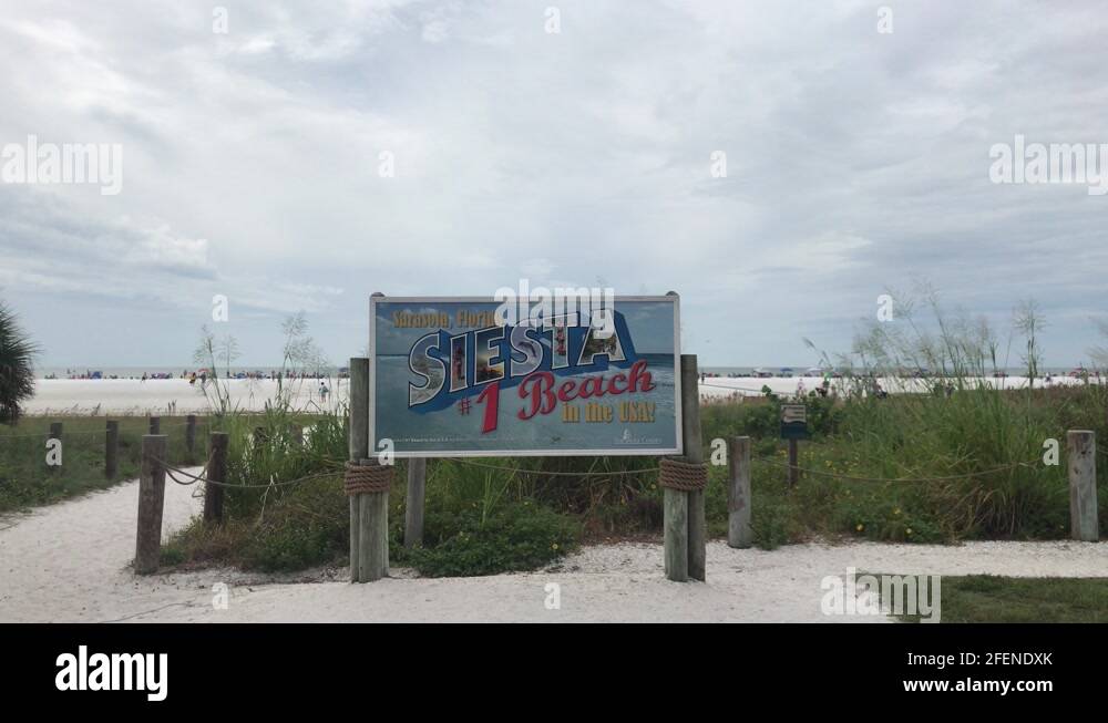 Siesta beach sign siesta key Stock Videos & Footage - HD and 4K Video ...