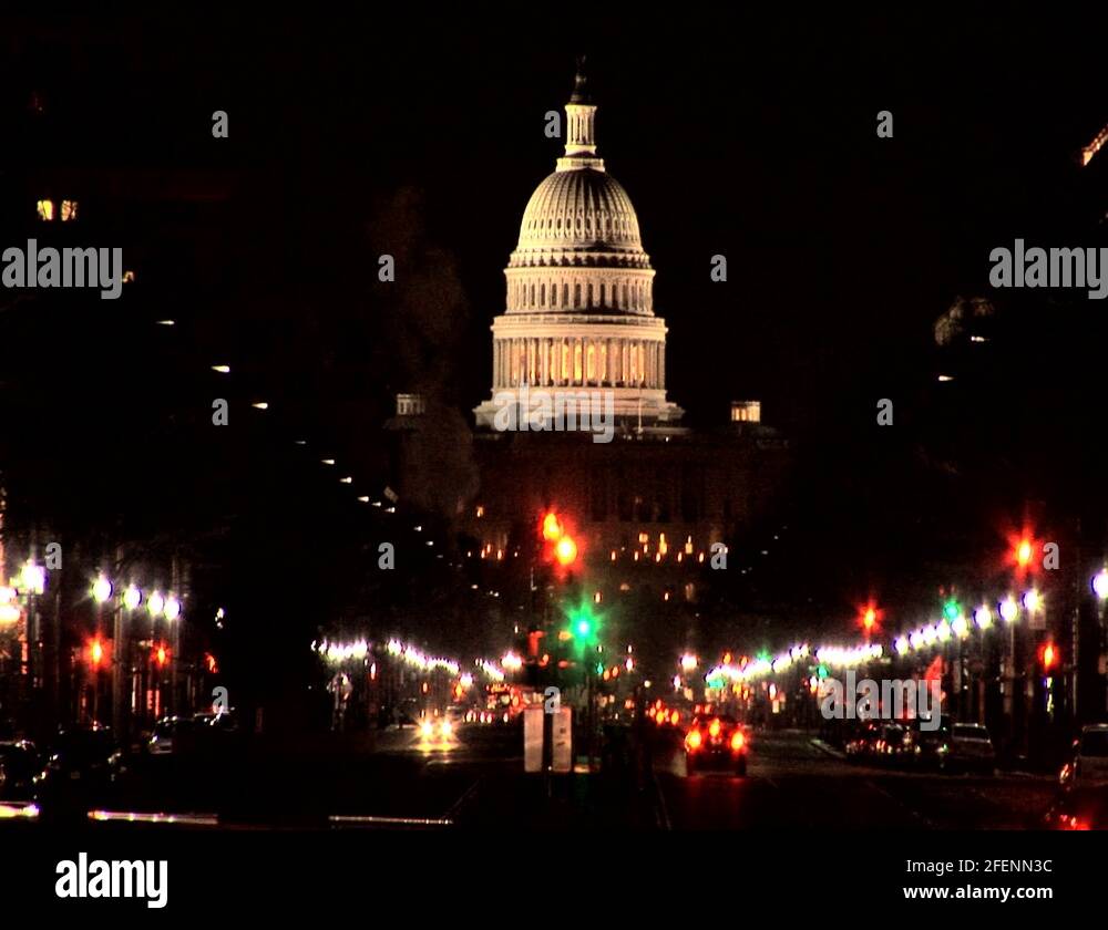 Washington dc capitol night Stock Videos & Footage - HD and 4K Video ...