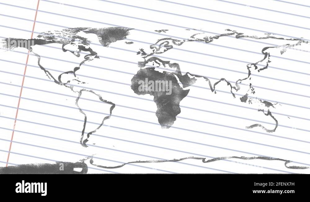 Pencil drawing world map Stock Videos & Footage - HD and 4K Video Clips ...