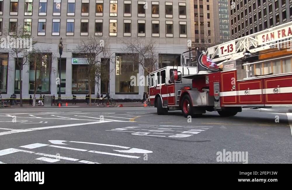 Hook and ladder fire truck Stock Videos & Footage - HD and 4K Video ...