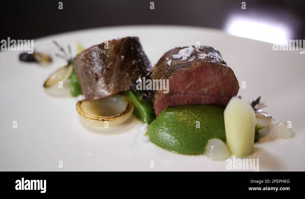 Fine dining beef Stock Videos & Footage - HD and 4K Video Clips - Alamy