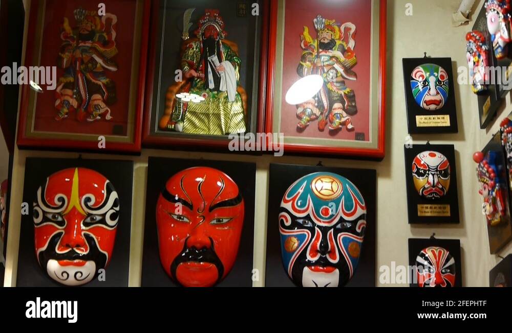 Chinese mask souvenir Stock Videos & Footage - HD and 4K Video Clips ...