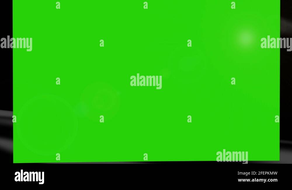 3D Video Wall City Business People Wireless Communication Green Screen ...