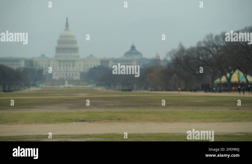 US Capitol Washington DC for green screen stand up reporter background ...