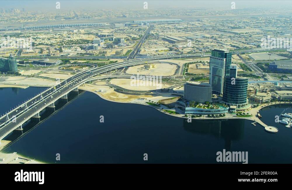 Dubai business bay bridge Stock Videos & Footage - HD and 4K Video ...