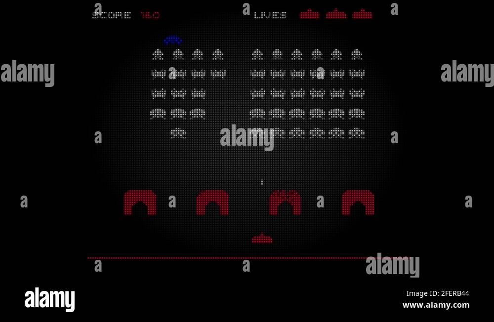 Space invaders computer Stock Videos & Footage - HD and 4K Video Clips ...