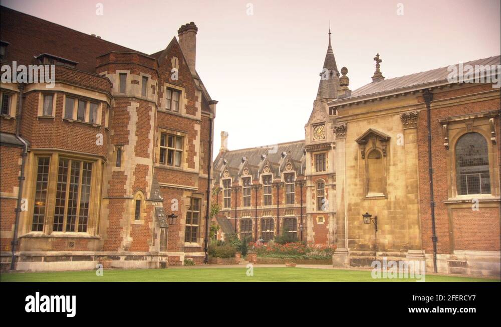 Cambridge university courtyard Stock Videos & Footage - HD and 4K Video ...