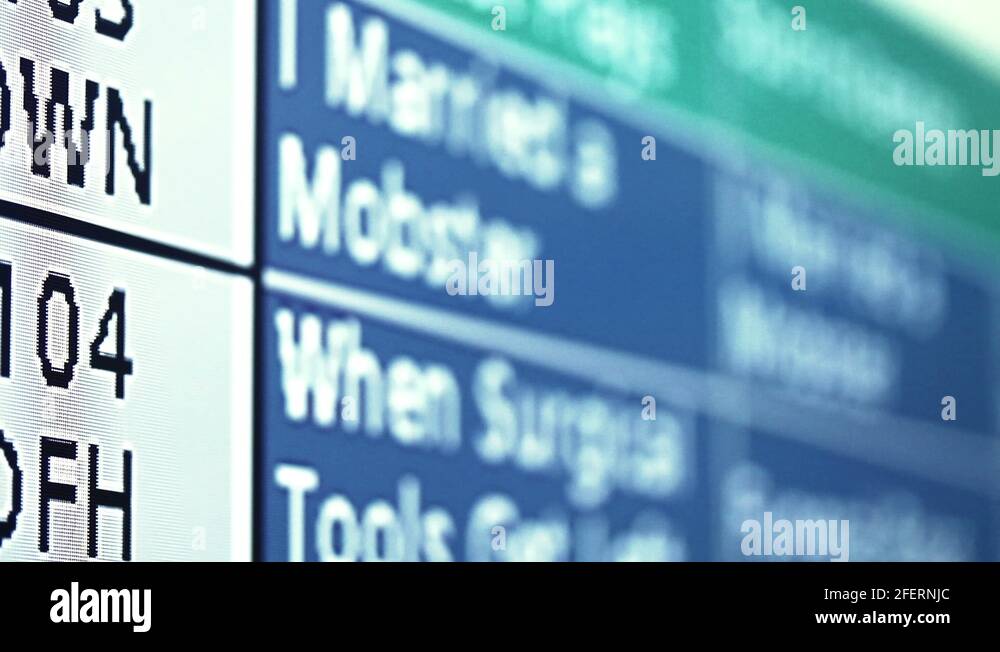 Tv channel guide Stock Videos & Footage - HD and 4K Video Clips - Alamy