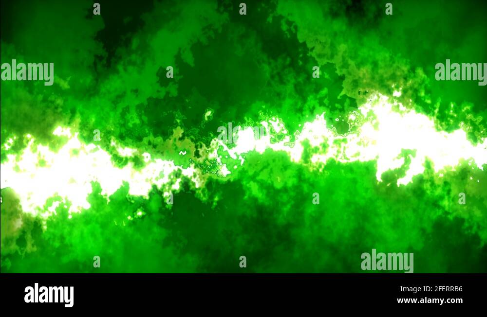 Abstract Green Smoke and Fire Background Loop Stock Video Footage - Alamy