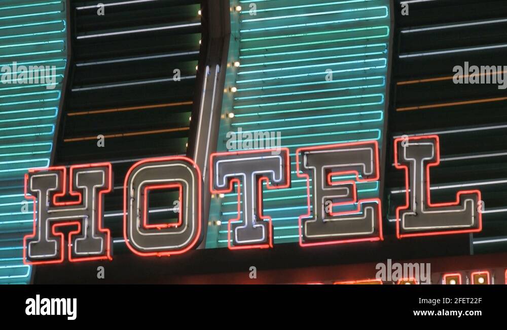 Vintage hotel sign Stock Videos & Footage - HD and 4K Video Clips - Alamy
