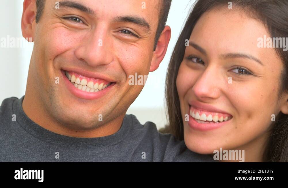 Spanish couple laughing Stock Video Footage - Alamy