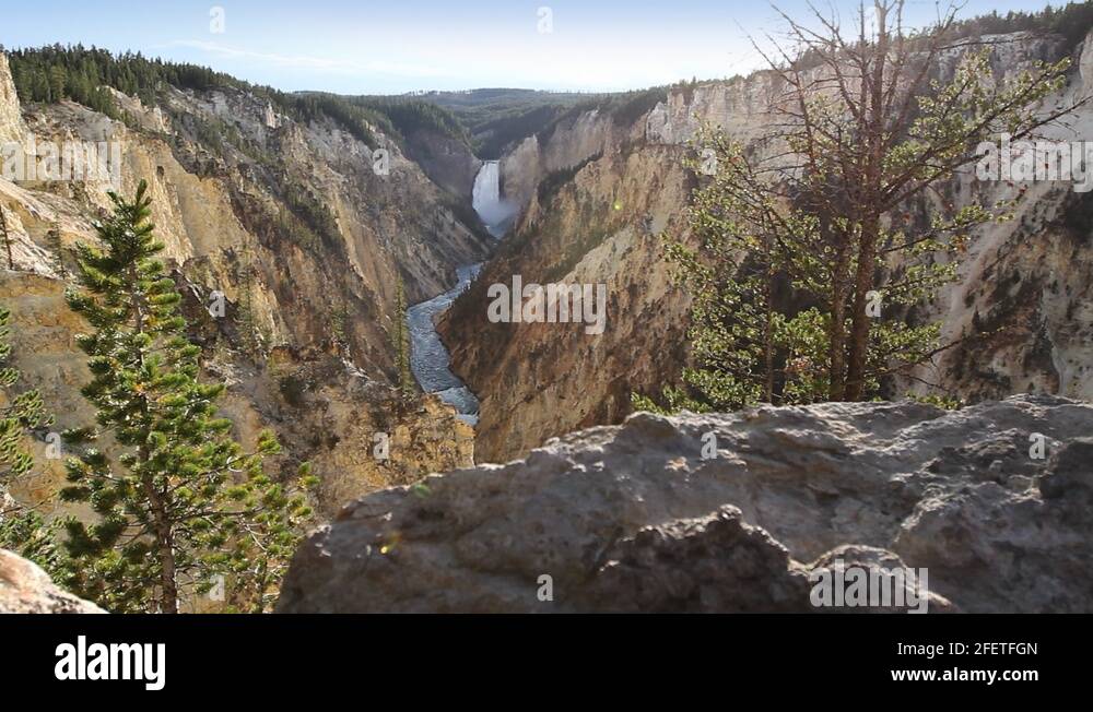 Yellowstone sunset falls Stock Videos & Footage - HD and 4K Video Clips ...