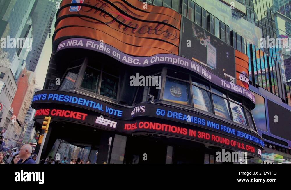Times square abc Stock Videos & Footage - HD and 4K Video Clips - Alamy