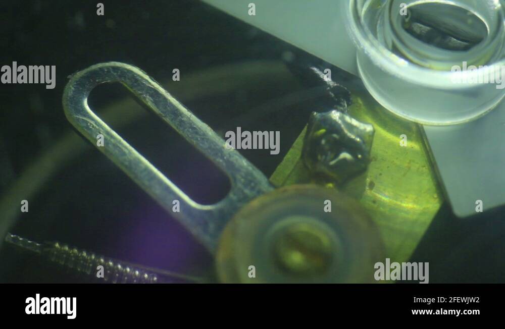 mechanism up close mechanical dial Stock Video Footage - Alamy