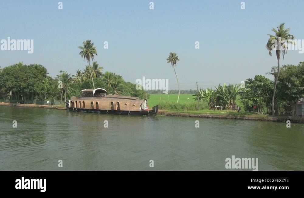 Houseboat backwaters kerala Stock Videos & Footage - HD and 4K Video ...