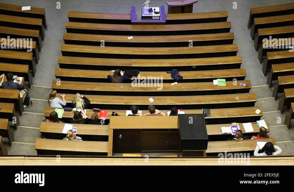 College students lecture hall germany Stock Videos & Footage - HD and ...