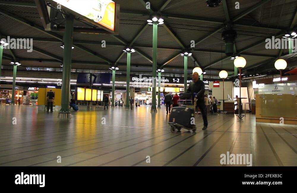 Schiphol station building Stock Videos & Footage - HD and 4K Video ...