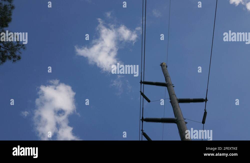 Powerline sky Stock Videos & Footage - HD and 4K Video Clips - Alamy