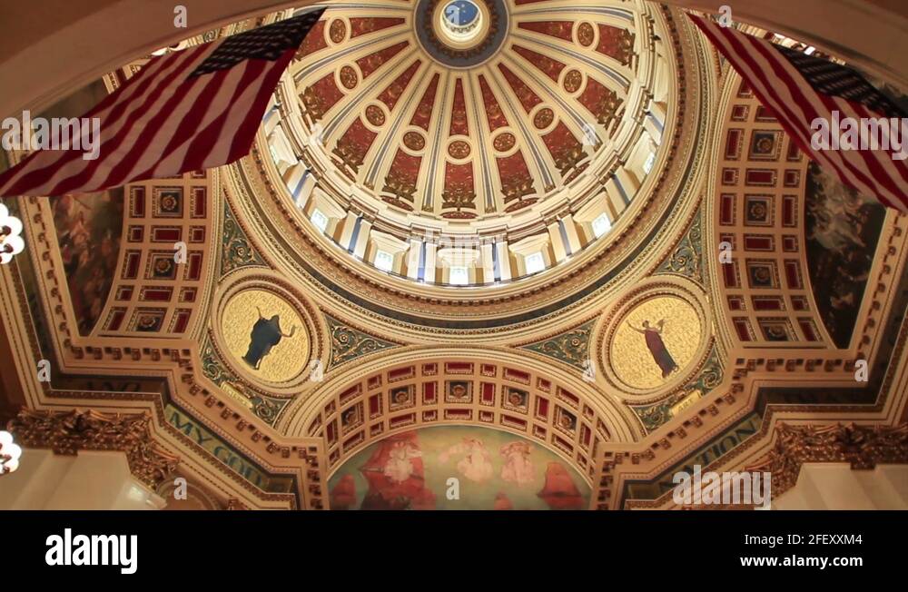 The state capitol building interior Stock Videos & Footage - HD and 4K ...
