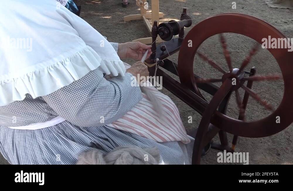 Woman spinning wheel Stock Videos & Footage - HD and 4K Video Clips - Alamy