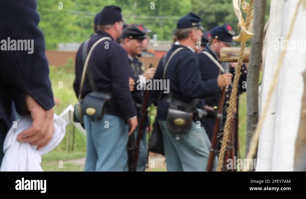 Civil war soldiers army camp Stock Videos & Footage - HD and 4K Video ...