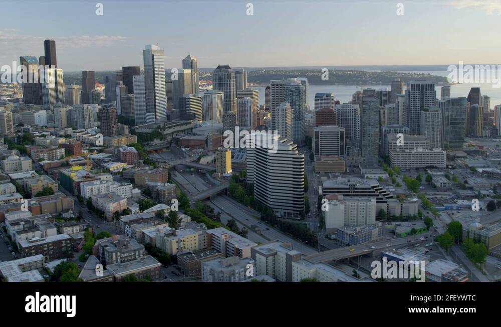 Downtown seattle skyscrapers Stock Videos & Footage - HD and 4K Video ...