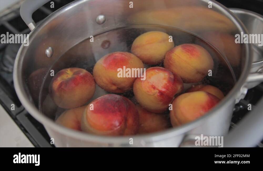 Peaches in boiling water Stock Videos & Footage - HD and 4K Video Clips ...