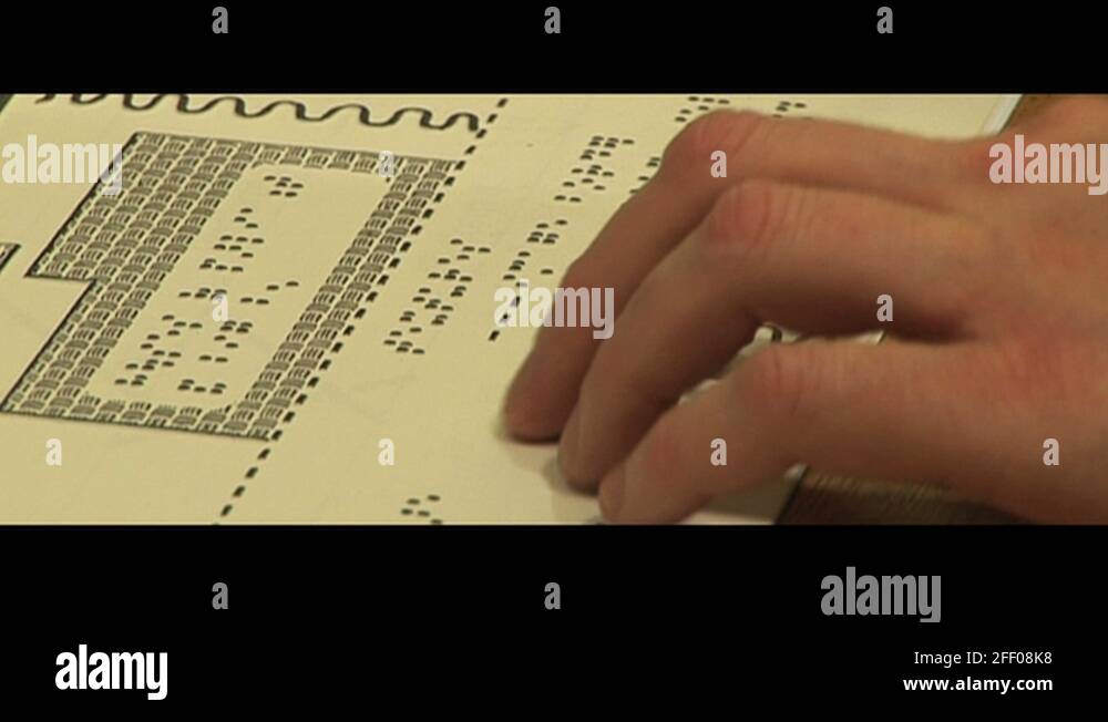 Braille paper Stock Videos & Footage - HD and 4K Video Clips - Alamy