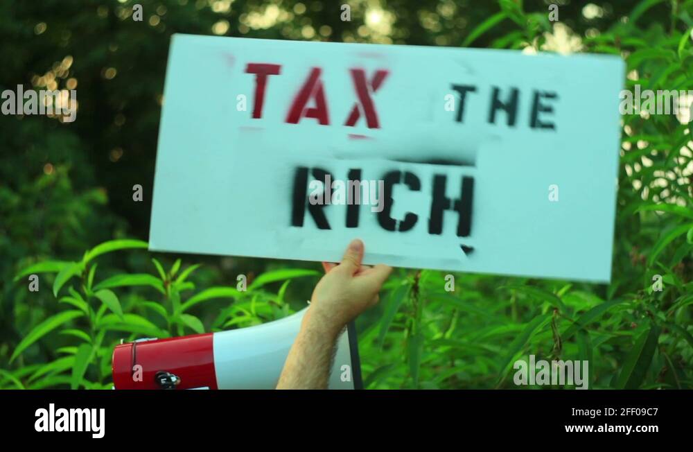 Tax the rich protest Stock Videos & Footage - HD and 4K Video Clips - Alamy