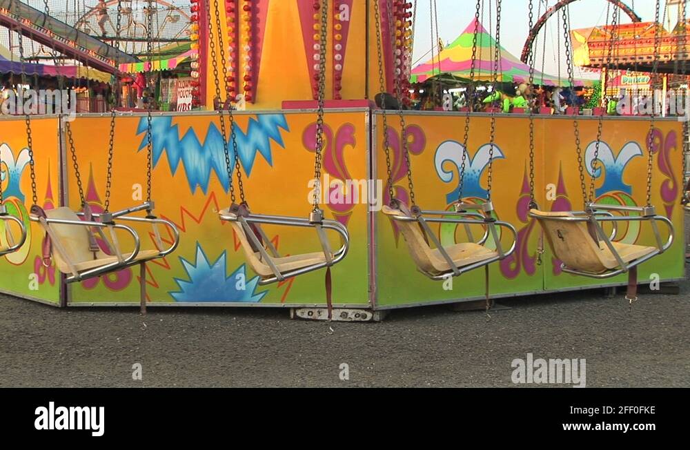 Empty carnival amusement park Stock Videos & Footage - HD and 4K Video ...