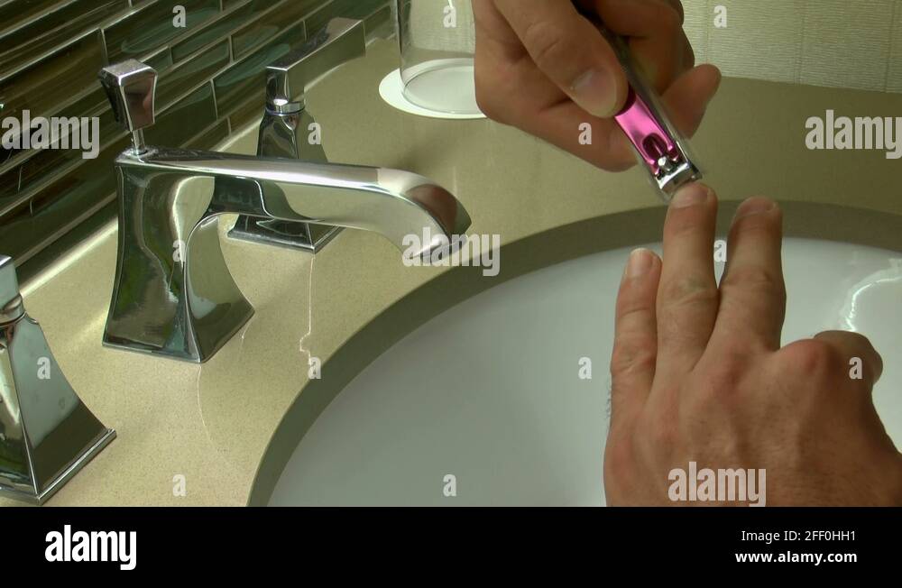 Man clean fingernails Stock Videos & Footage - HD and 4K Video Clips ...