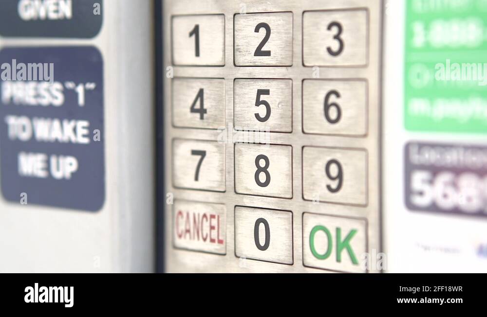Pin keypad Stock Videos & Footage - HD and 4K Video Clips - Alamy