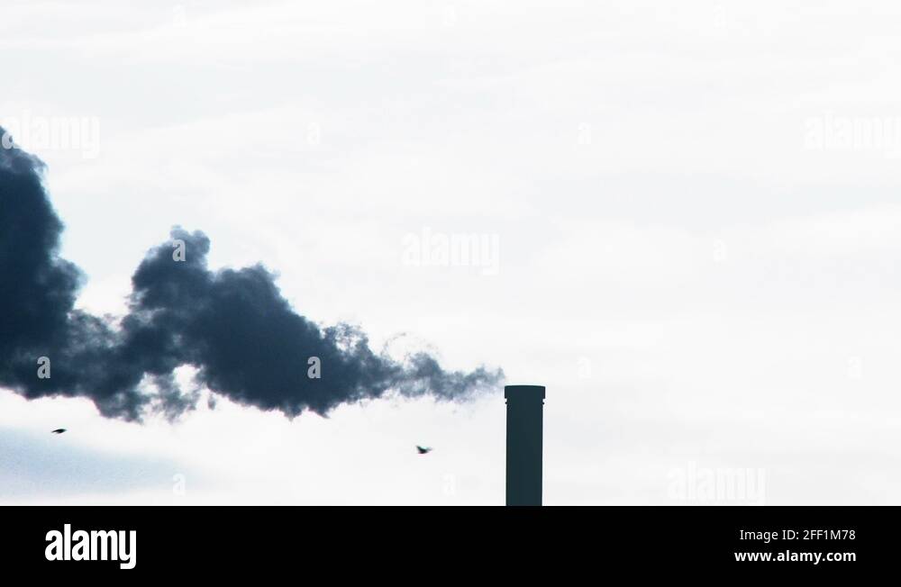 Steam chimney stack smoke industry sky Stock Videos & Footage - HD and ...