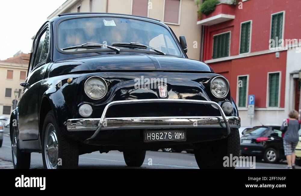 Fiat 500 classic rome Stock Videos & Footage - HD and 4K Video Clips ...