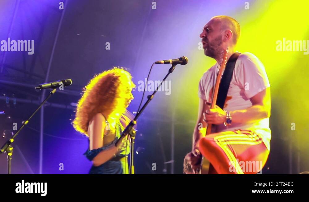 Leningrad live performance at the rock festival The Best City.UA Stock ...