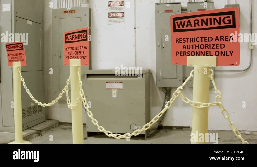 Prohibited area warning sign Stock Videos & Footage - HD and 4K Video ...