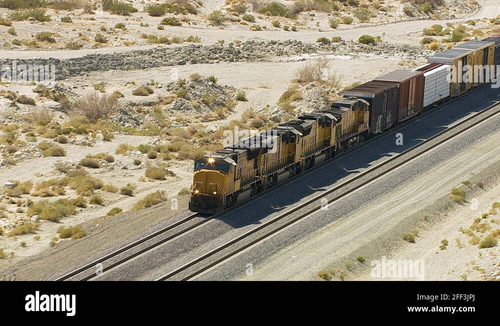 Desert railroad track in southern Stock Videos & Footage - HD and 4K ...