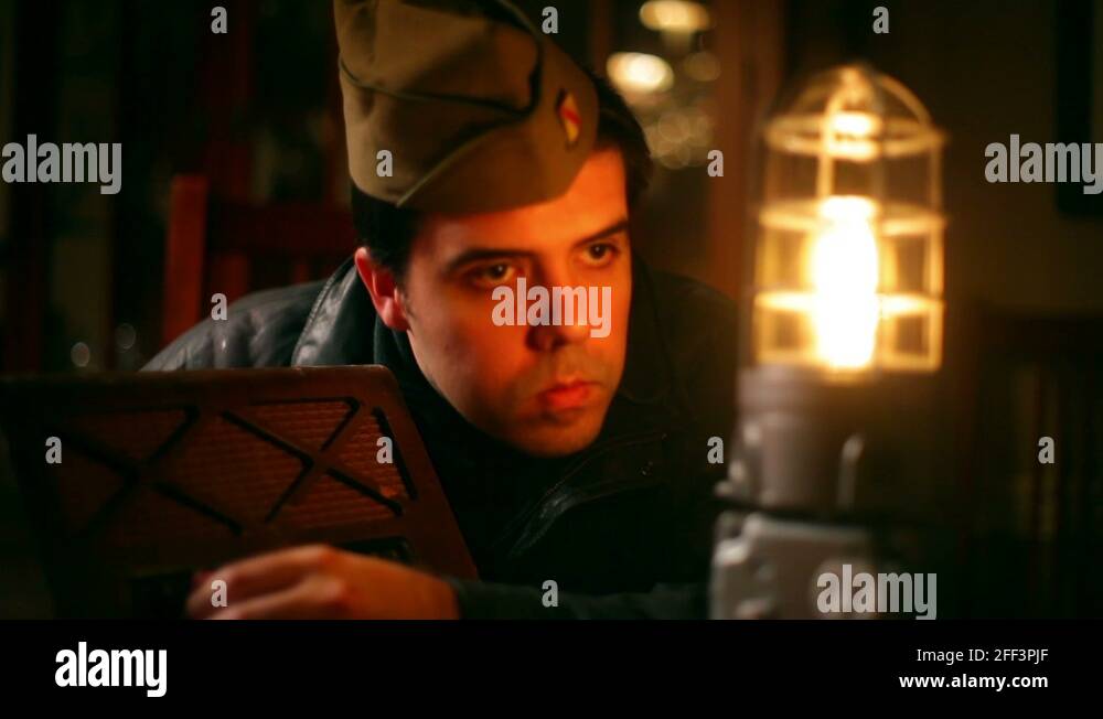 Ww2 radio listening Stock Videos & Footage - HD and 4K Video Clips - Alamy