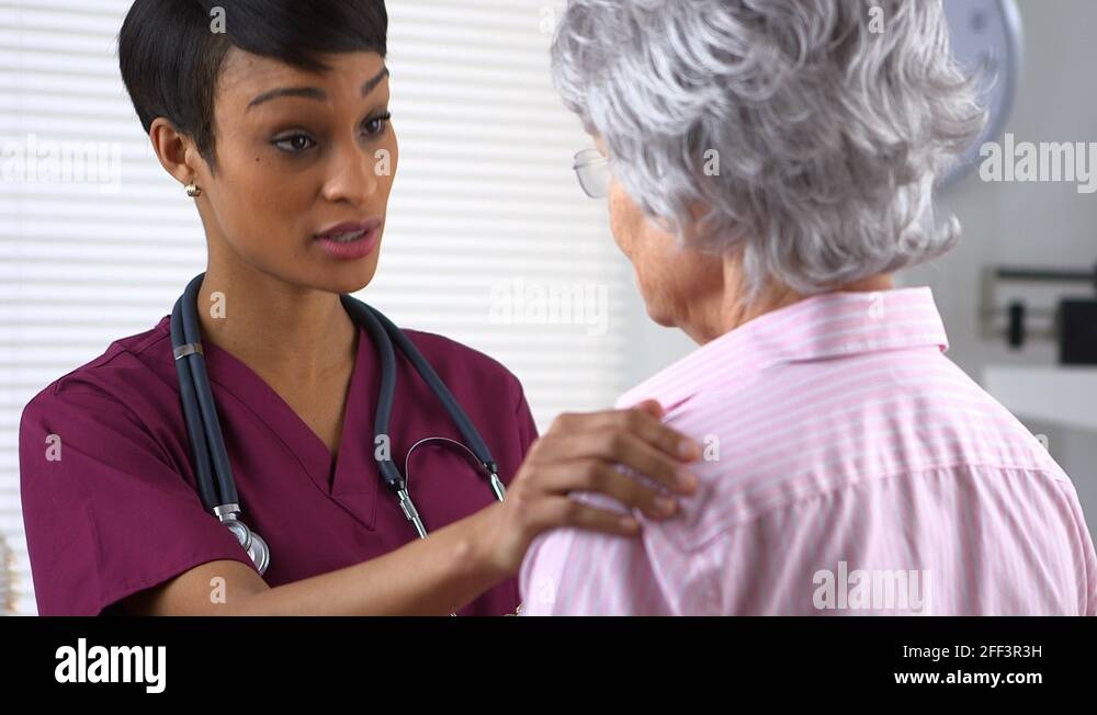 Nurse comforting woman hospital Stock Videos & Footage - HD and 4K ...