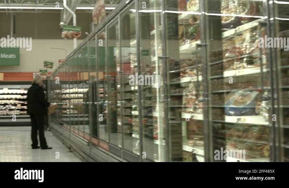 Frozen food section grocery store Stock Videos & Footage - HD and 4K ...