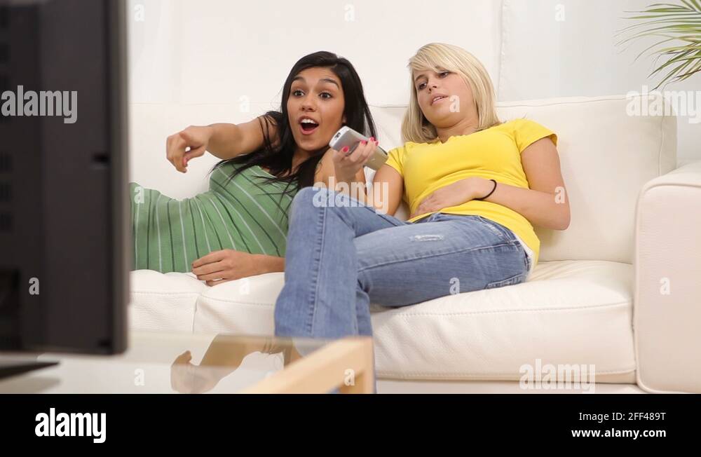 Teens watching tv screen Stock Videos & Footage - HD and 4K Video Clips ...