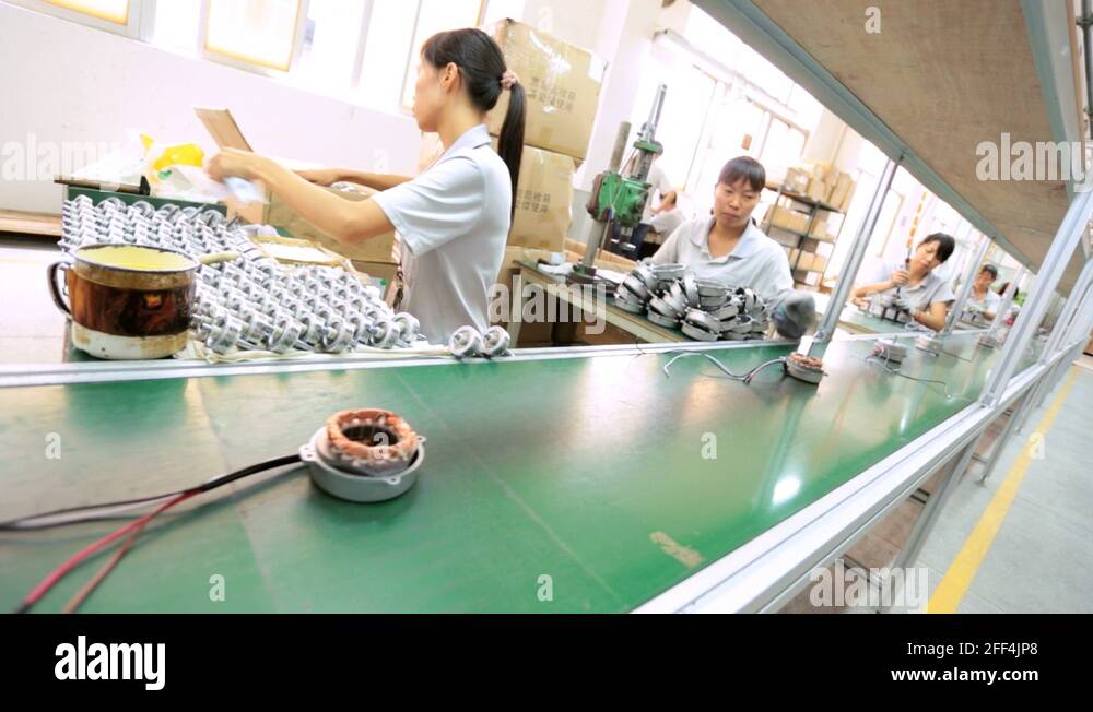 Chinese female factory worker Stock Videos & Footage - HD and 4K Video ...