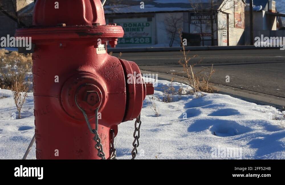 Fire hydrant snow building winter building Stock Videos & Footage - HD ...