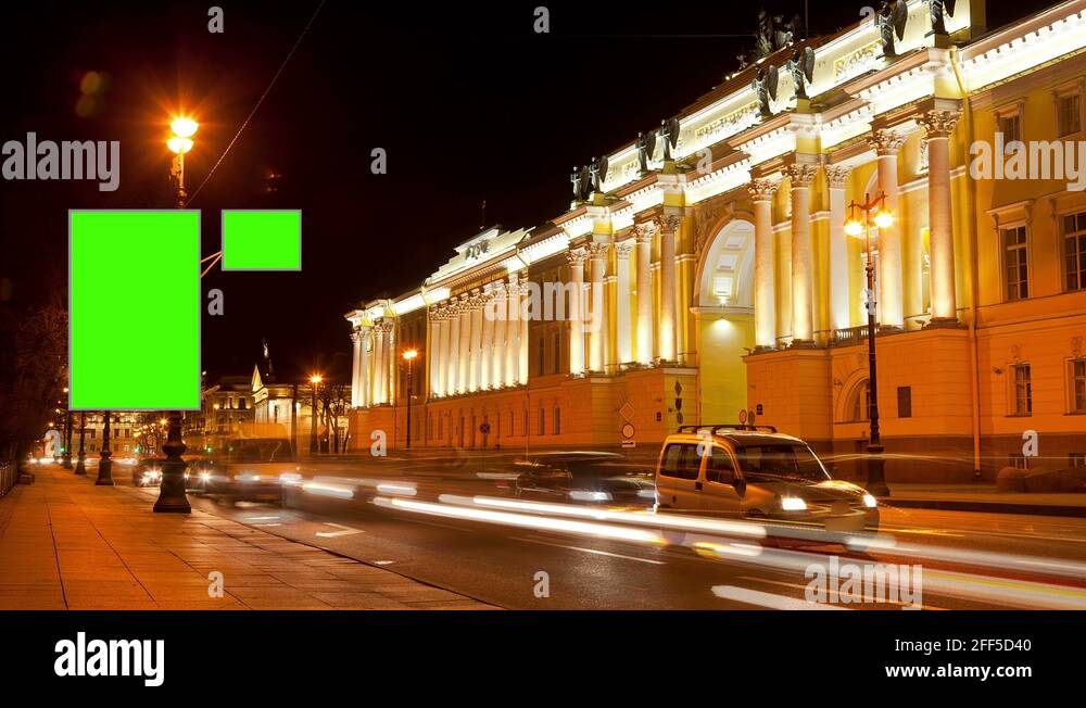 billboard green screen Stock Video Footage - Alamy